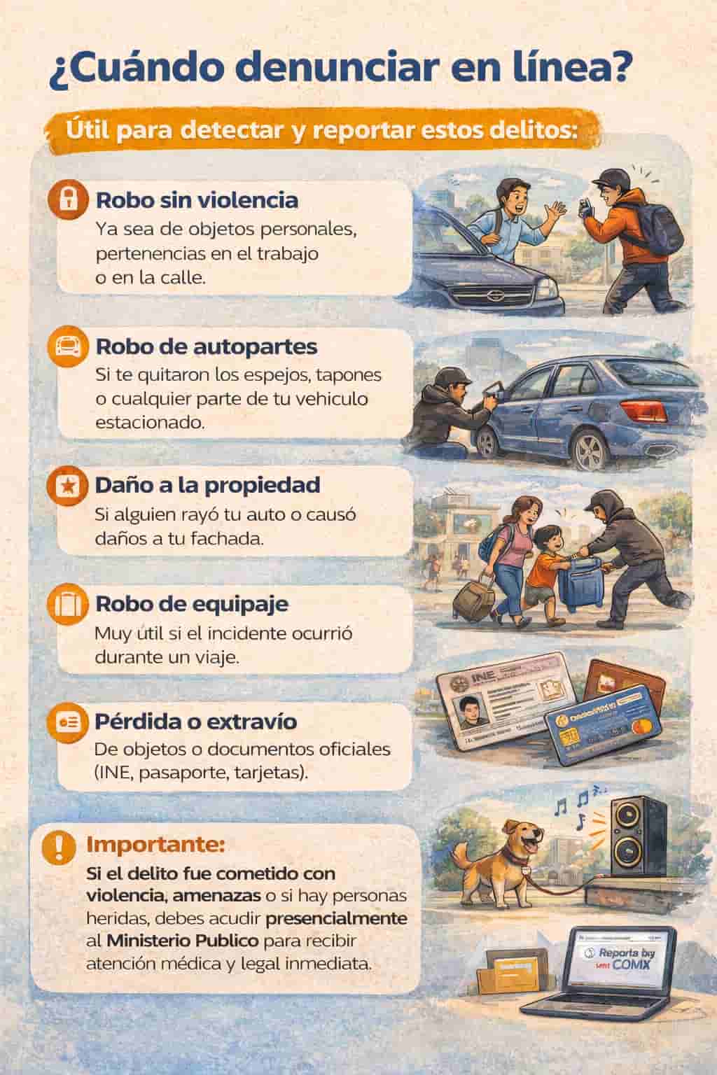 Cómo hacer una Denuncia Digital en CDMX